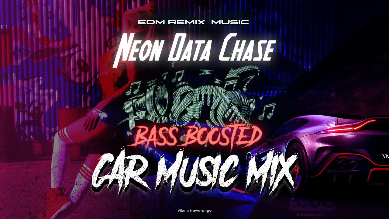 Neon Data Chase 🔥 Bass Boosted | USA Night Highway Music - YouTube