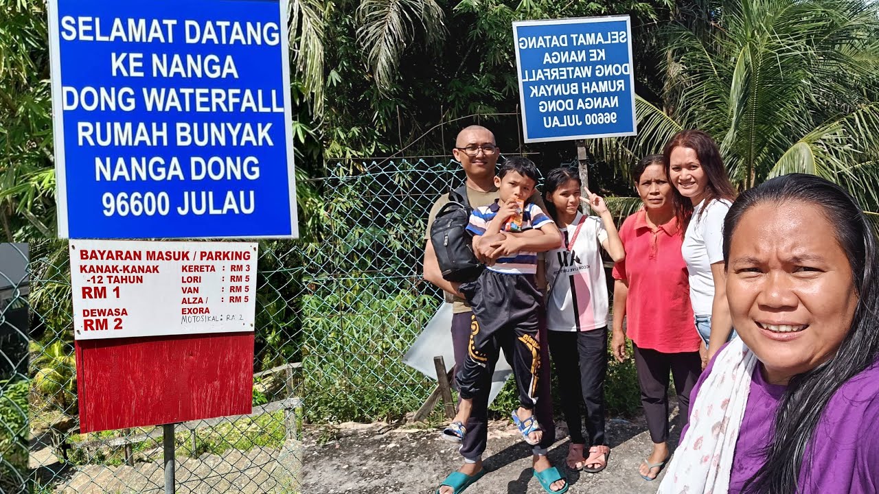 Perjalanan Menuju Waterfall Julau // NANGA DONG JULAU // WATERFALL # ...