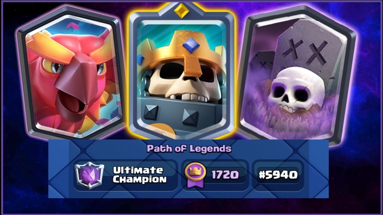 Ultimate Champion with SPLASHYARD DECK | CLASH ROYALE - YouTube