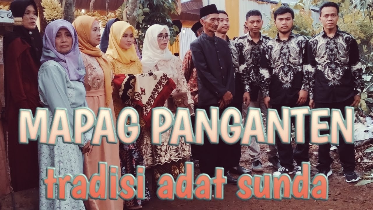 Tradisi pernikahan adat Sunda | mapag panganten - YouTube
