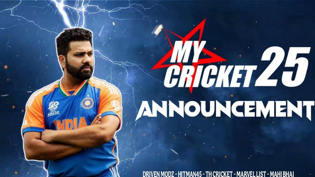 MY CRICKET 25 ANNOUNCEMENT !! || MY CRICKET V5 || - YouTube