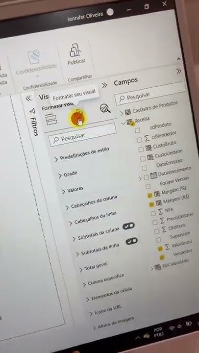 TABELAS VISUAIS NO POWER BI | #powerbi - YouTube