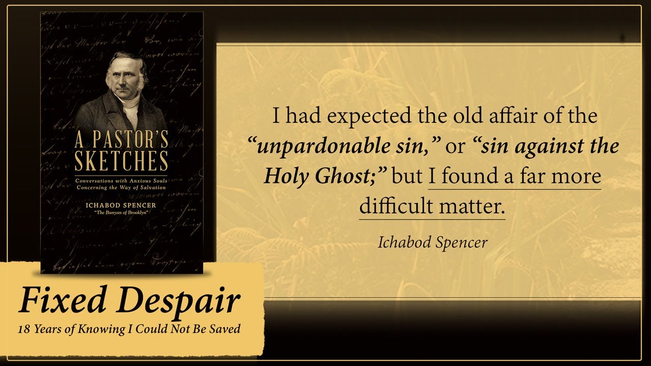 Saved From A Greater Despair Than The Unpardonable Sin - YouTube