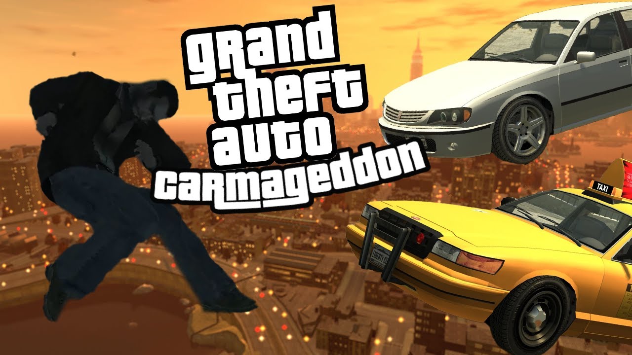 GTA 4 Carmageddon Mod!! || Grand Theft Auto IV - YouTube