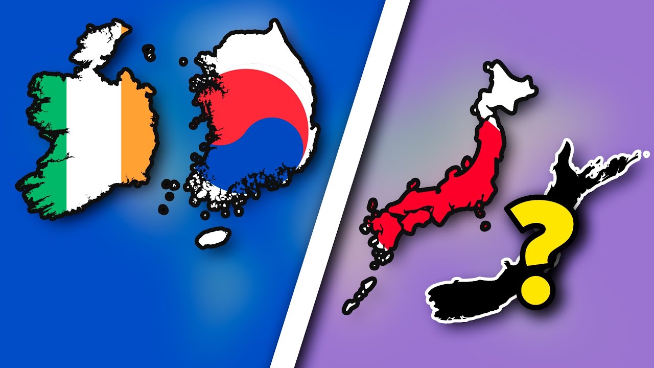 Countries With Almost Identical Shapes - YouTube