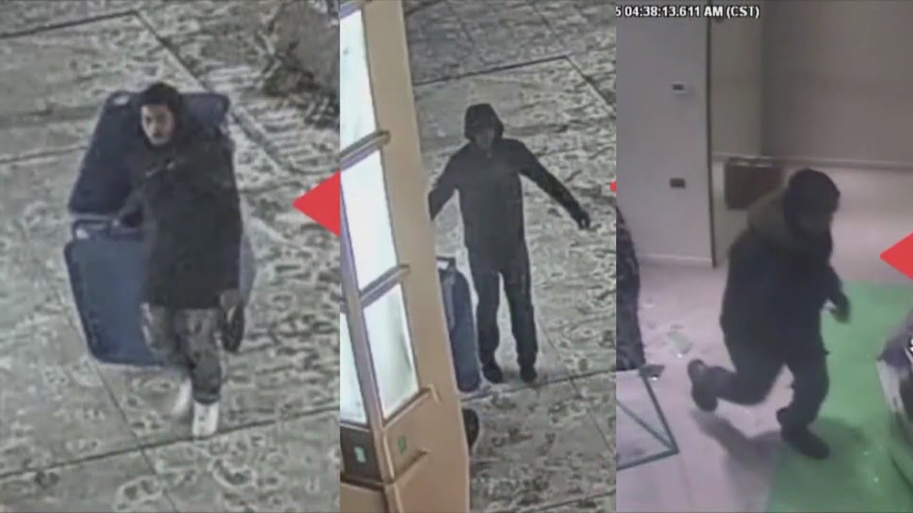 Police release video of Christmas snatch-and-grab on Mag Mile - YouTube