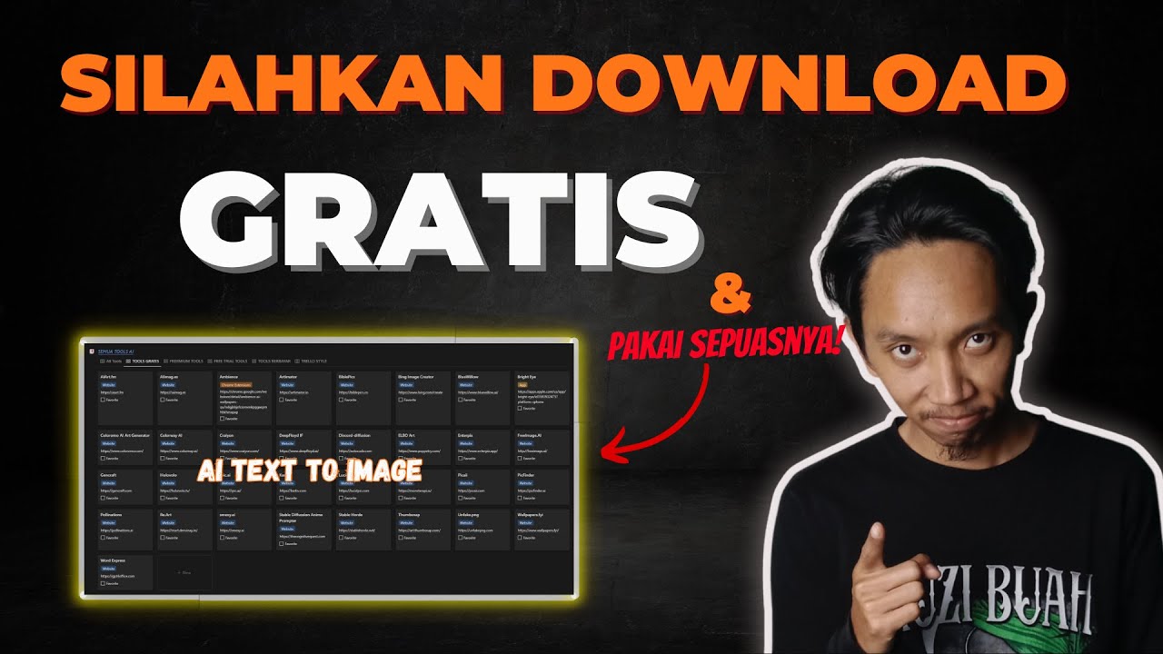 KOLEKSI 130 AI TEXT TO IMAGE INI SAYA BAGIKAN GRATIS - YouTube
