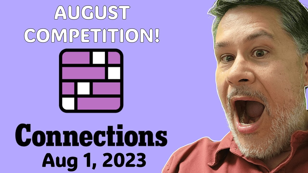 The August Connections Competition Starts TODAY! - YouTube
