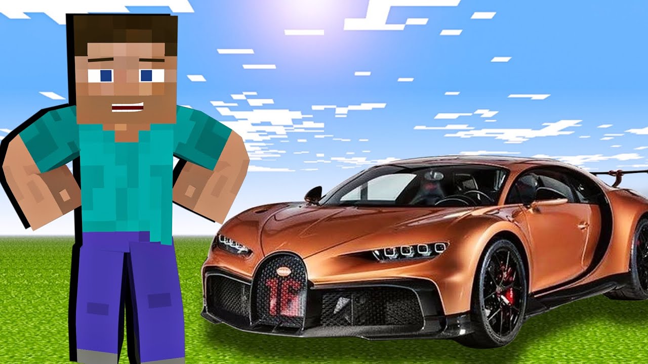 MAKING SUPERCAR IN MINECRAFT - YouTube
