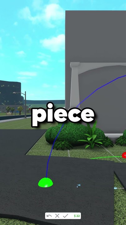 Bloxburg CURVED PATHS are super easy to build? #bloxburg #roblox #bloxburgbuilds - YouTube
