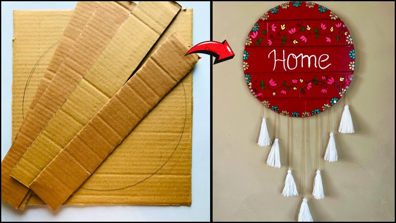homemade wall decor /wallmate paper wall hanging craft ideas /wall ...