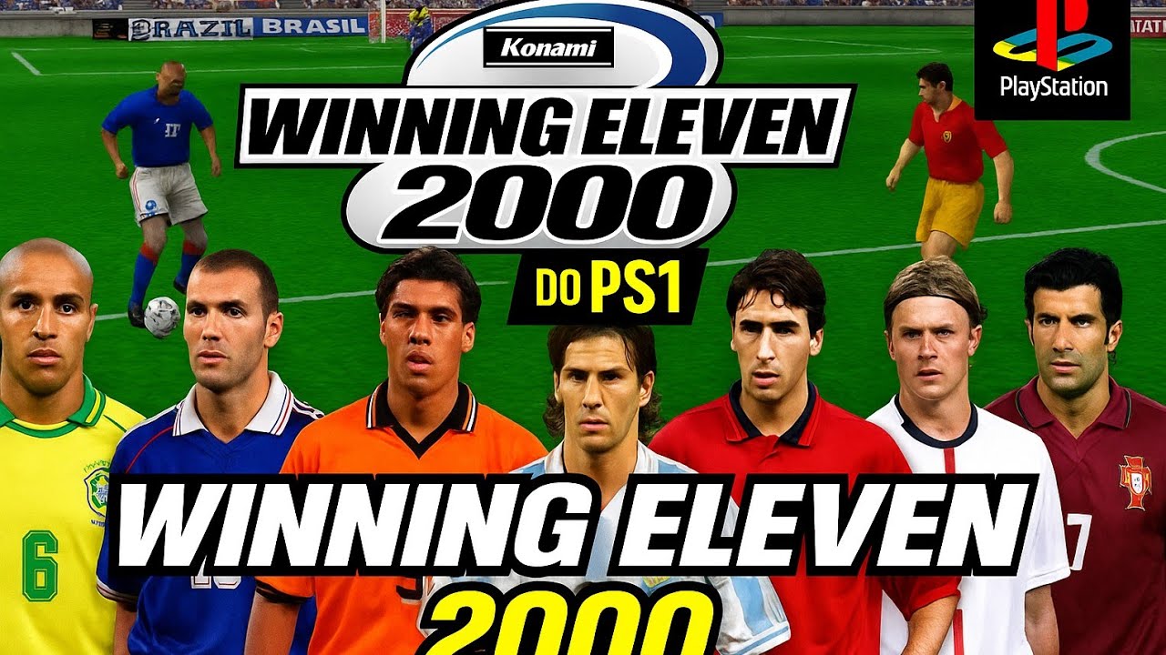 Winning Eleven 2000 (PS1) - Gameplay Clássico em 4K | Nostalgia Total ...