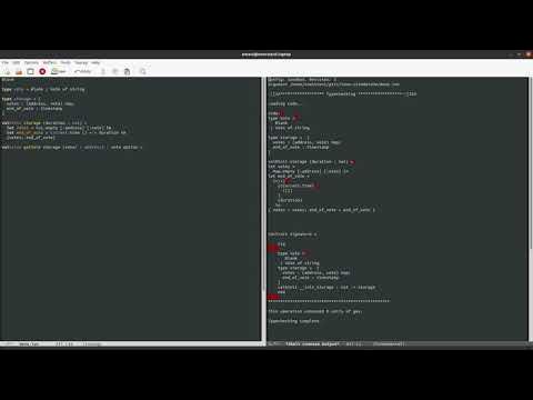 OCaml Workshop 2021 - Love a readable language interpreted by a blockchain - YouTube