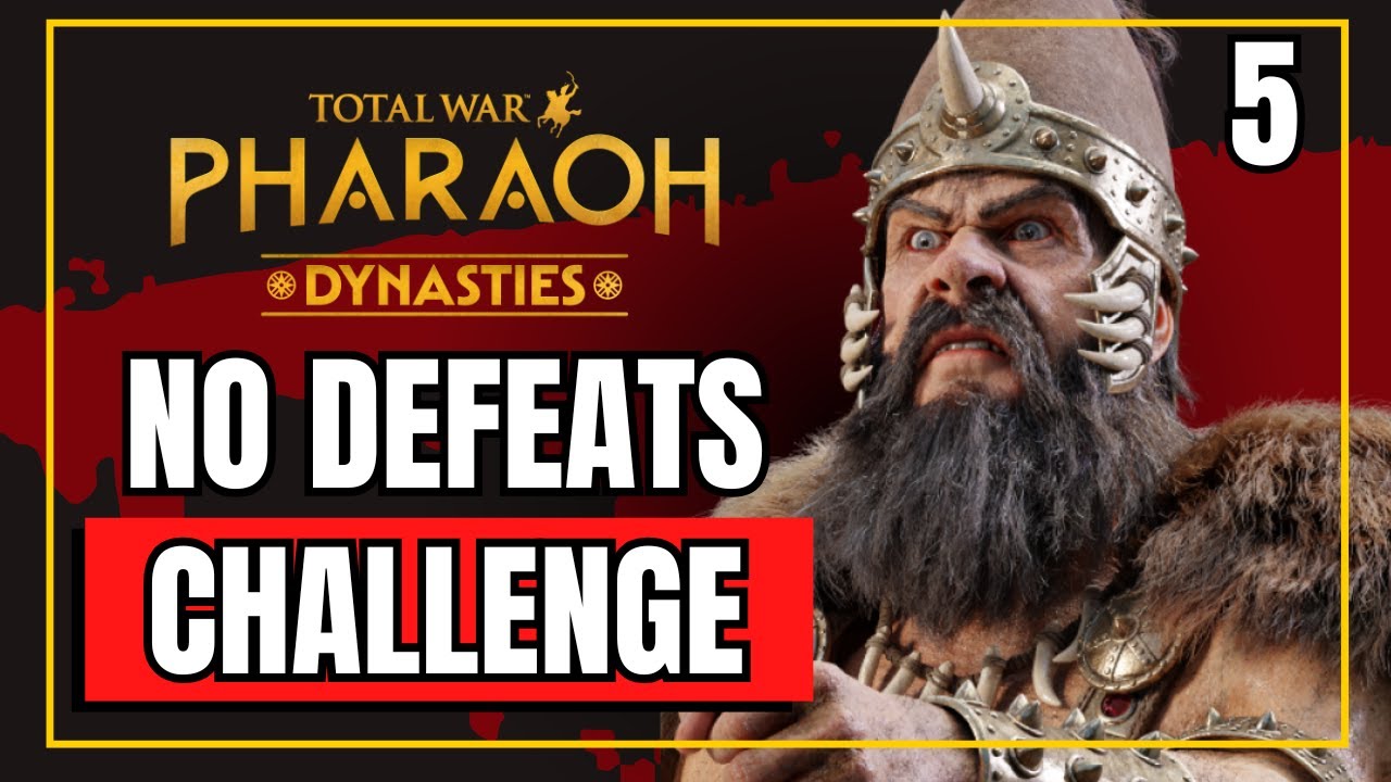 LEGENDARY Irsu NO DEFEATS Challenge! Total War Pharaoh Dynasties ...