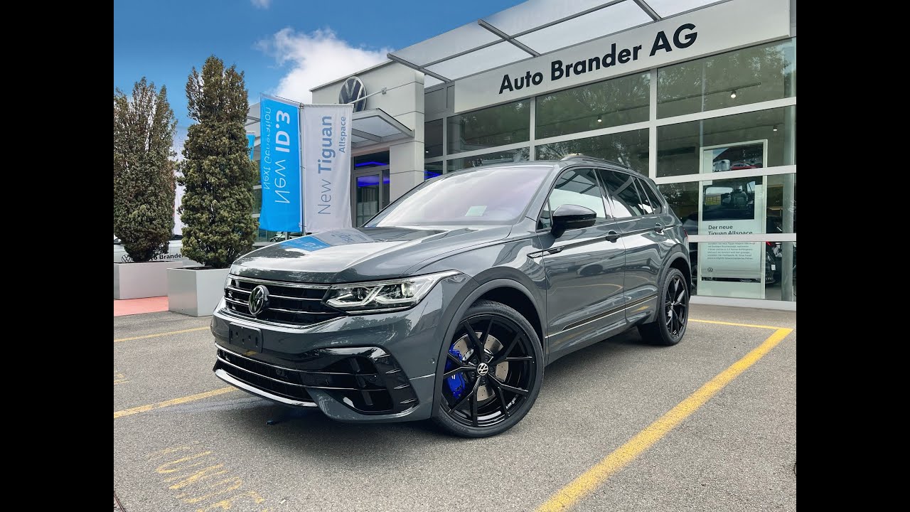 Tiguan R 320PS DSG (2023) „FULLHOUSE“ Akrapovic delfingrau 691205 - YouTube