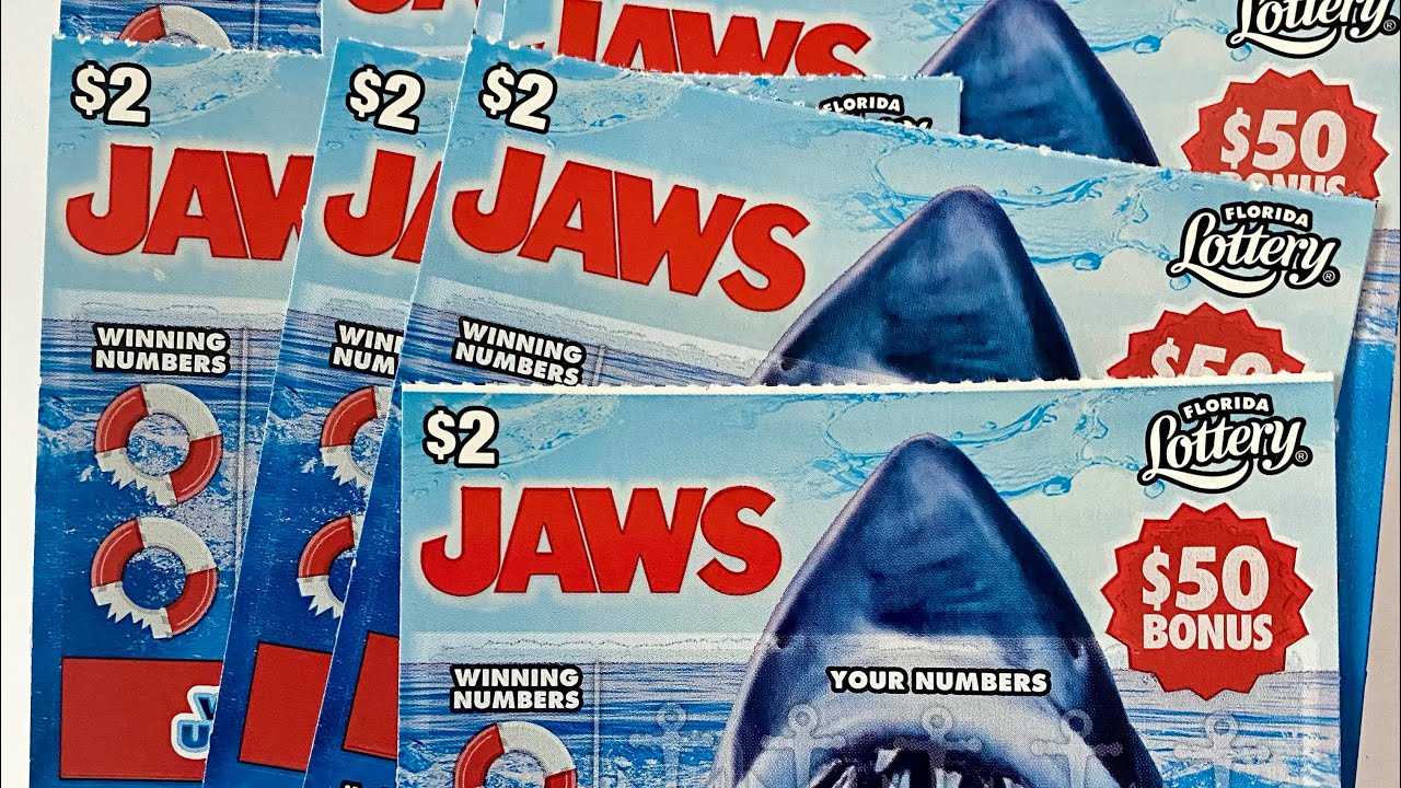 Jaws tickets! #floridalottery - YouTube