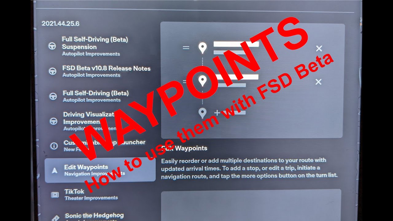 How to Use Waypoints for FSD routes - YouTube