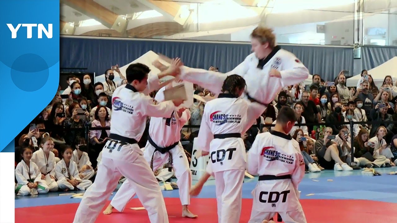 캐나다 태권도 대회 성황한복·서예 행사도 북적 Ytn Youtube