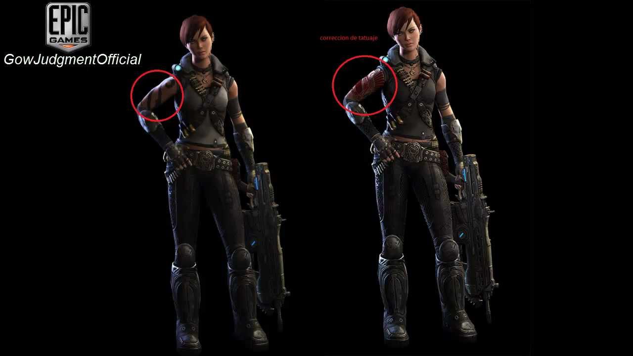 Gears Of War Judgment ( Alex Brand Tatuaje Original ) - YouTube