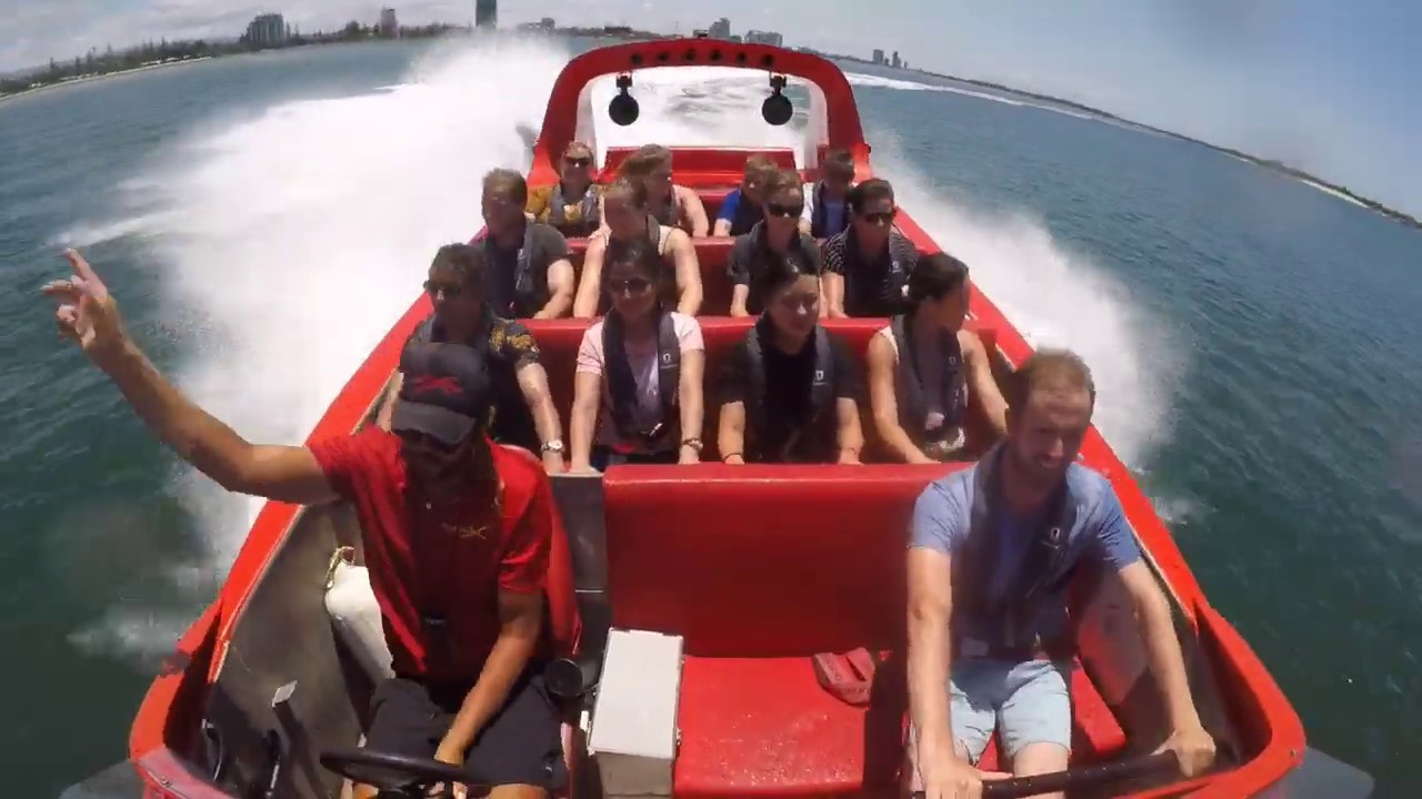 Australian jet boat X extreme - YouTube