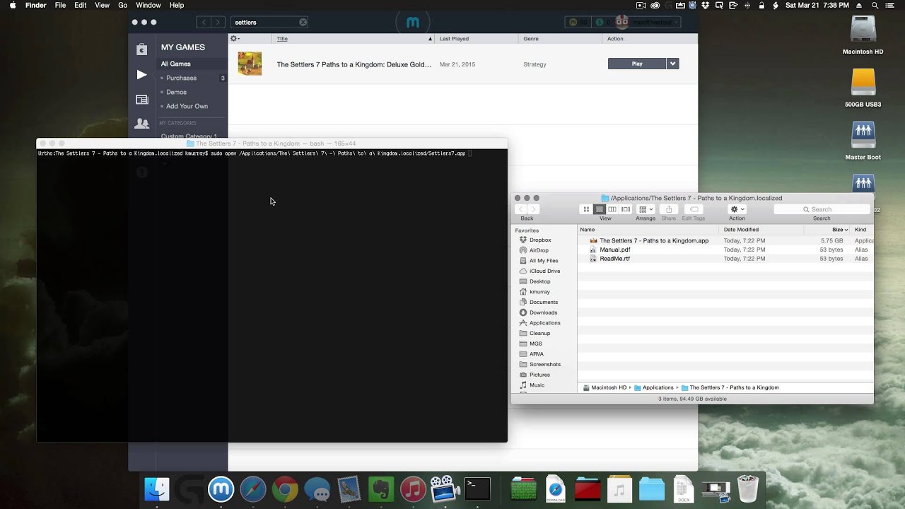 Install Settlers 7 on 10.9 and 10.10 - YouTube