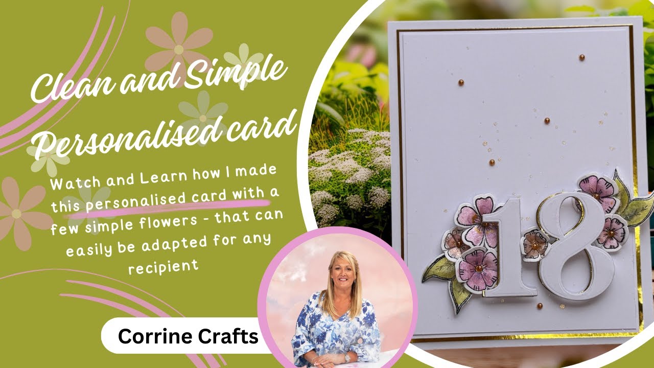 How to create really individual personalised cards - Clean & simple ...