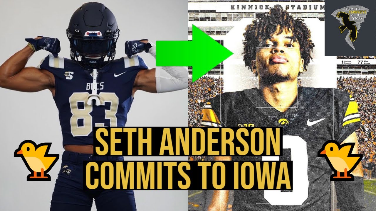 WR SETH ANDERSON COMMITS TO IOWA | Charleston Southern transfer, son of ...