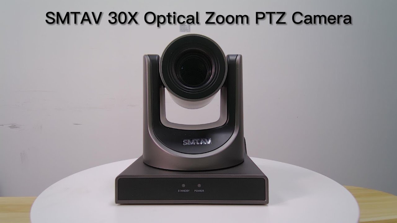 SMTAV PTZ Camera 30X Optics Zoom HDMI SDI NETWORK Output At Same Time