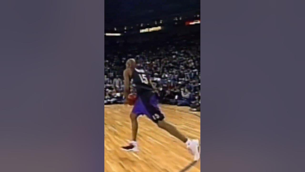 Vince Carter 2000 Dunk Contest Shorts Youtube