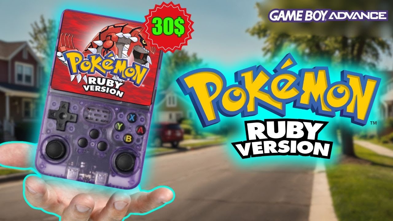 Pokémon Ruby On This 30$ Gaming Console | R36S Gameplay 2025 - YouTube