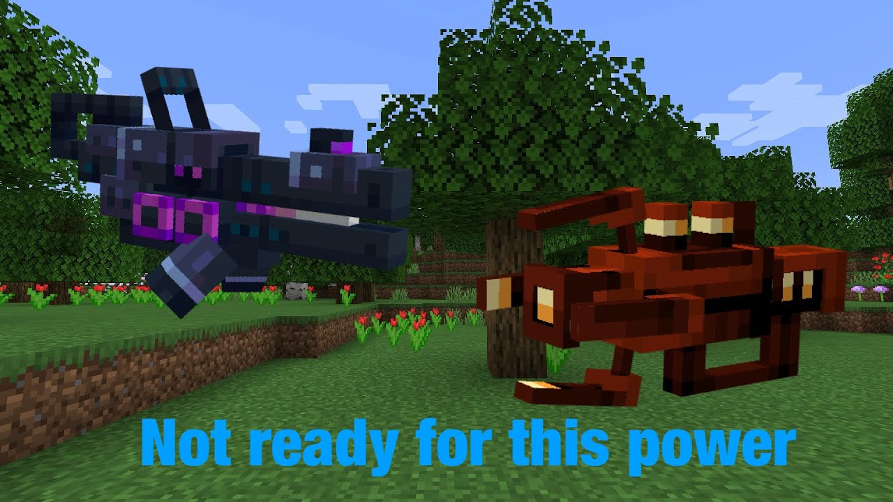 Cybernetic Guns mod for Minecraft - YouTube