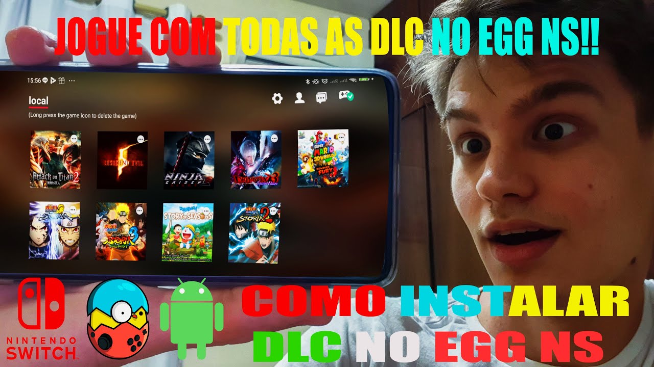 COMO INSTALAR AS DLC NO EGG NS | APRENDA A INSTALAR TODOS OS CONTEÚDOS EXTRAS DOS JOGOS NO EGG ...