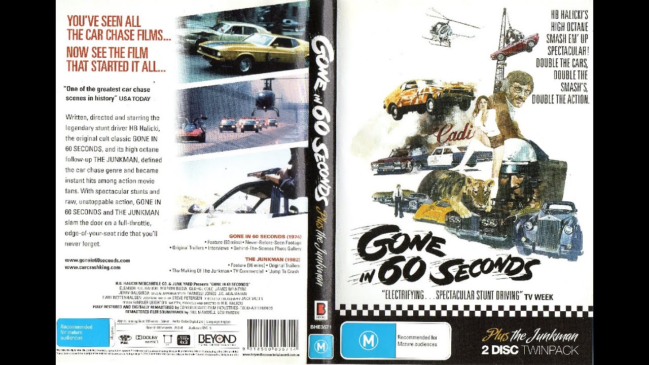 H.B. Halicki Gone in 60 Seconds (1974) and The Junkman (1982) 2010 ...