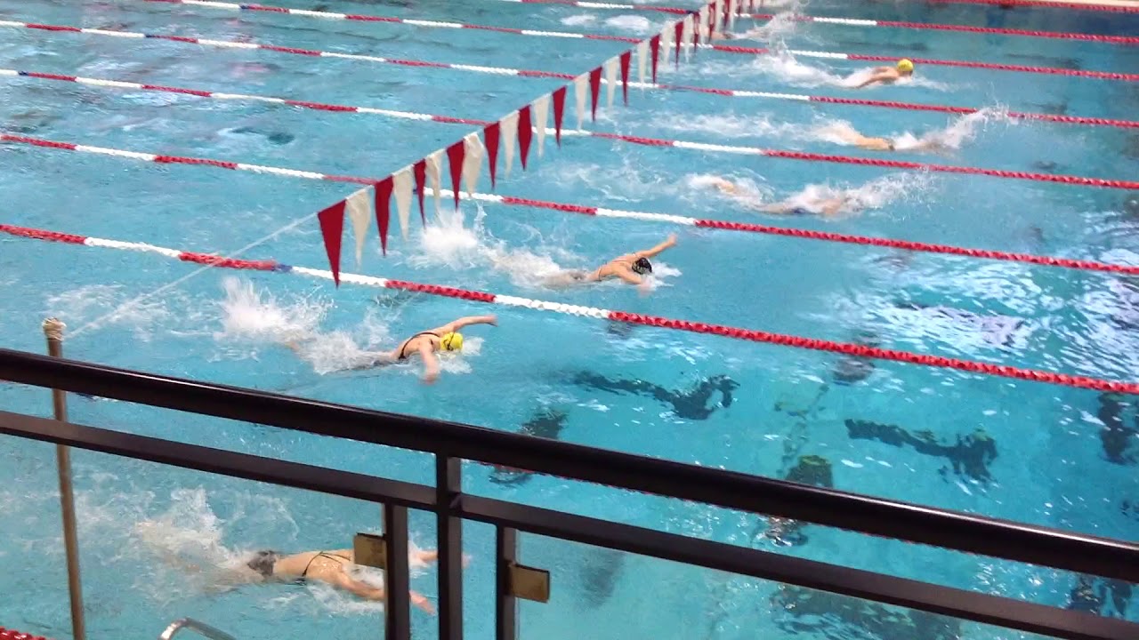 Quad Meet: Saturday - 200 Medley Relay (1/2) - YouTube