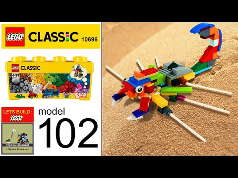 LEGO Speed Build Scorpion MOC from Lego CLASSIC 10696. Save Money ...