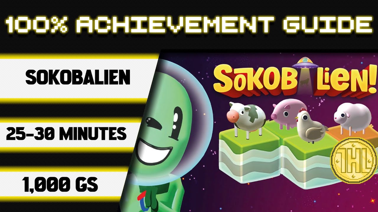 Sokobalien 100% Achievement Walkthrough * 1000GS in 25-30 Minutes ...