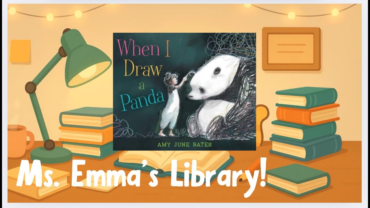 3 Minute READ ALOUD - When I Draw a Panda by Amy June Bates - YouTube
