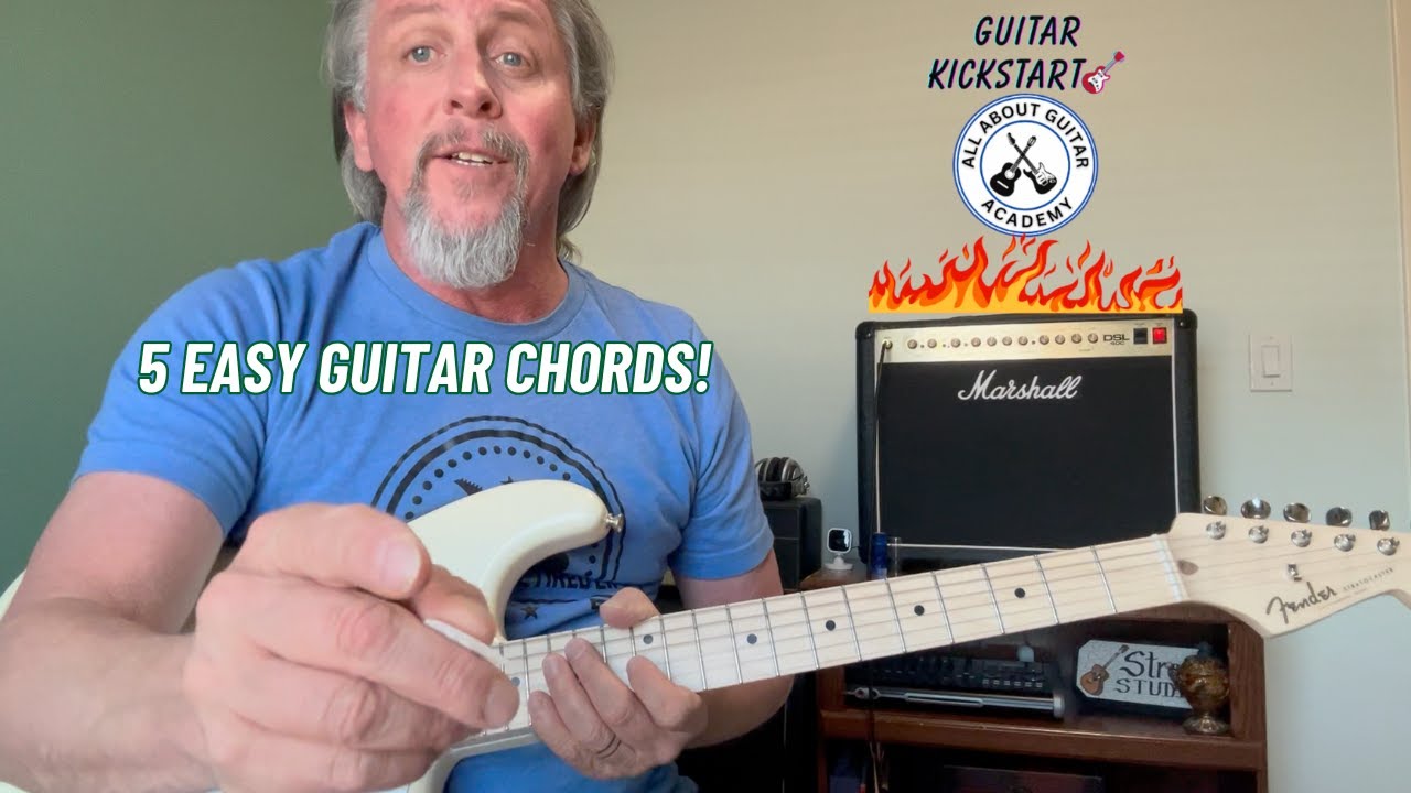 Learn 5 Easy Guitar Chords In 10 Minutes Beginner Guitar Lesson learn-5-easy-guitar-chords-in-10-minutes-beginner-guitar-lesson