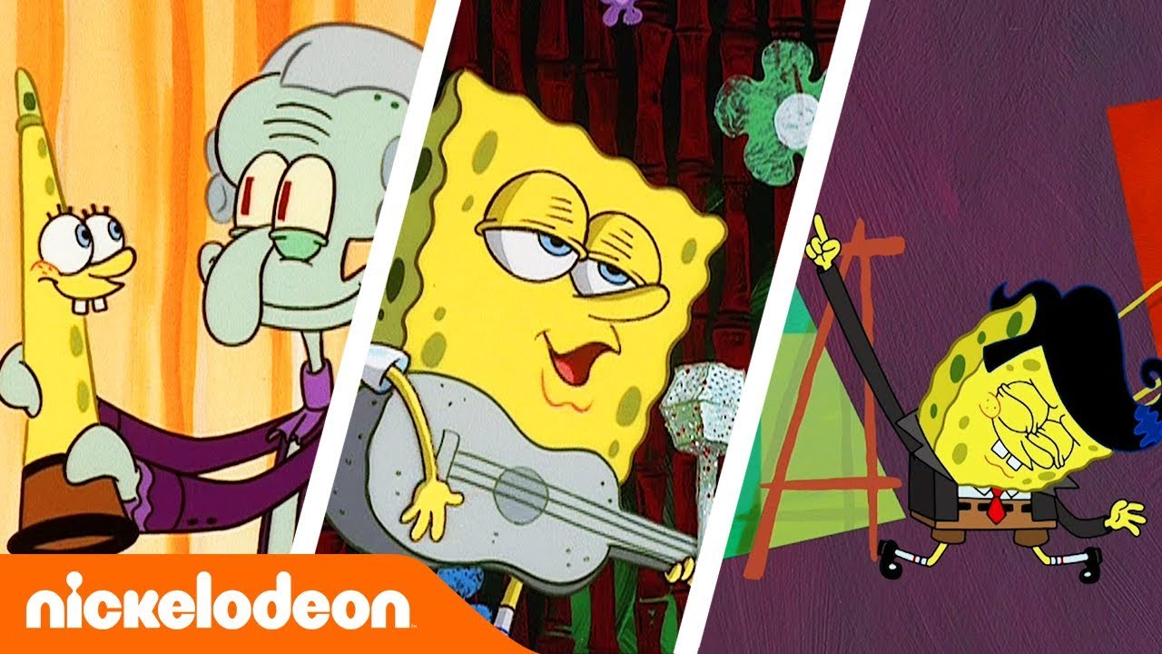 Spongebob Squarepants Muzikale Momenten π΅ Nickelodeon Nederlands
