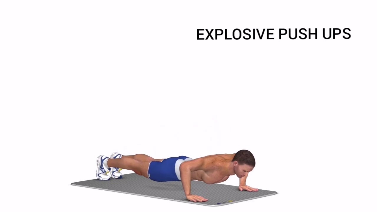 EXPLOSIVE PUSH UPS - YouTube