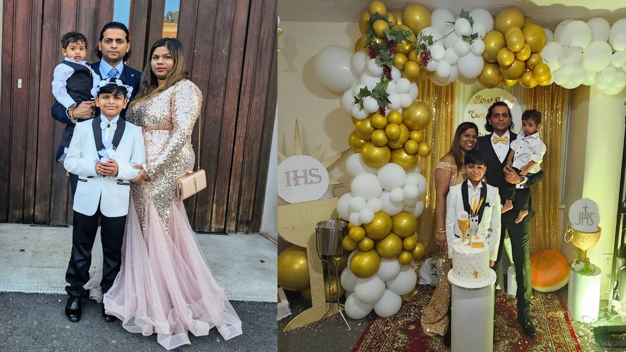 Walster First Holy Communion Highlights (2024) | Skylan Fixing His Car ...