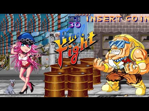 FINAL FIGHT ALL BOSS HACK EDITION [SNES SOUND] POISON Full Playthrough ...