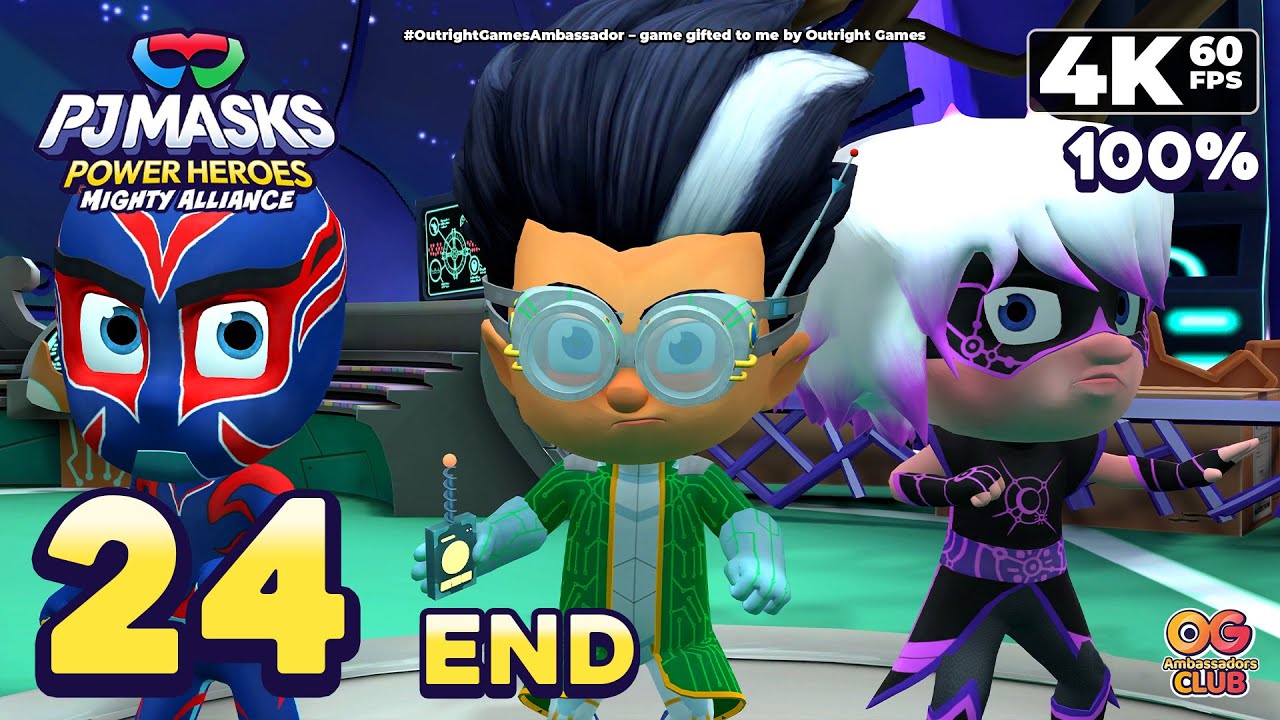 PJ Masks™ Power Heroes: Mighty Alliance (PC) - 4K60 Walkthrough (100% ...