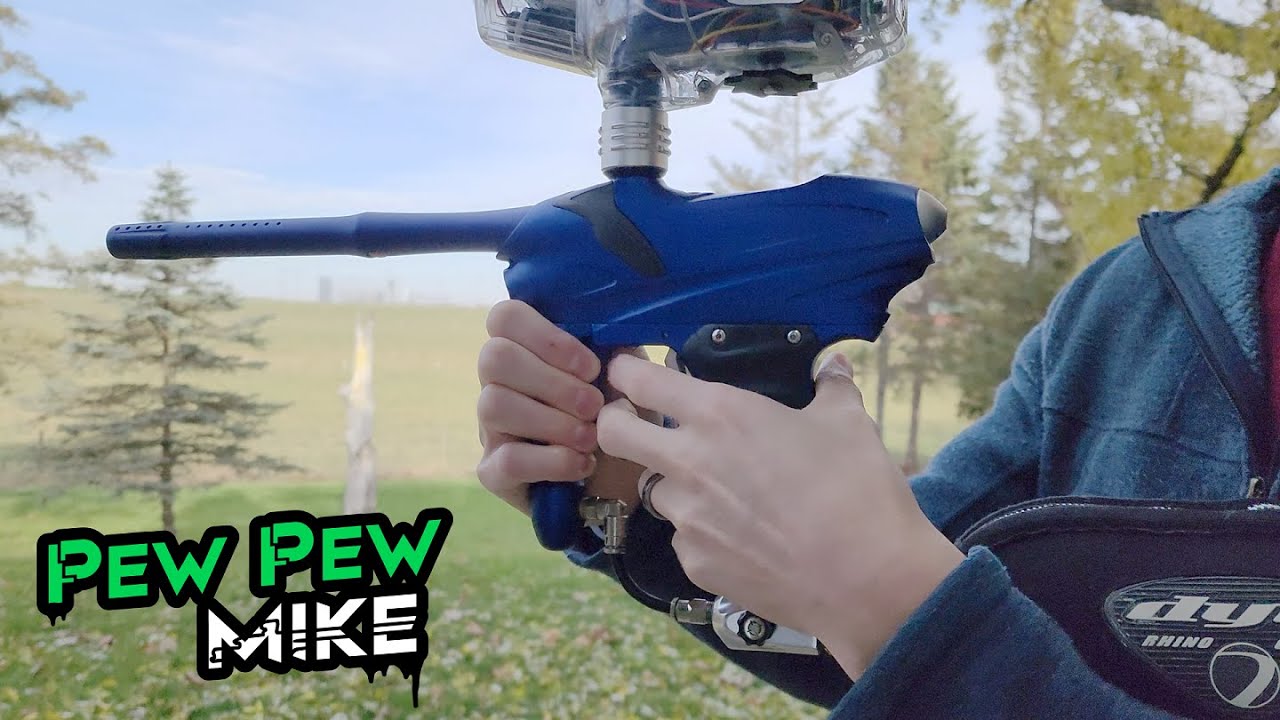 Proto PM5 - Paintball Marker Video (2005) - YouTube
