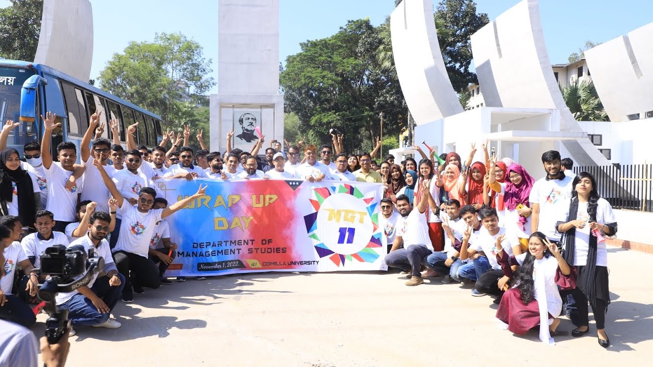 Flash Mob|Management Studies|Comilla University - YouTube