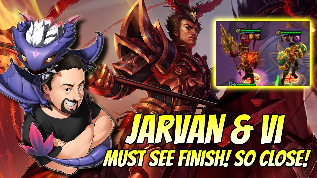 Jarvan & Vi - MUST SEE FINISH | TFT Fates | Teamfight Tactics - YouTube