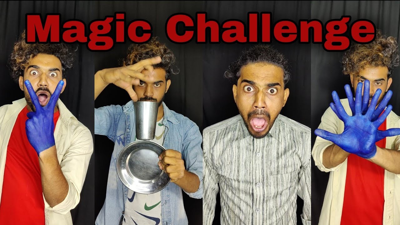 Magic Challenge | Finger Magic Challenge | Magic | Magic Tricks ...