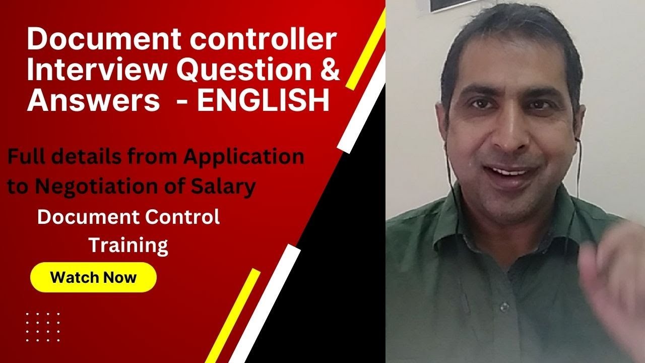 Document Controller Interview Question Answers Document Control document-controller-interview-question-answers-document-control