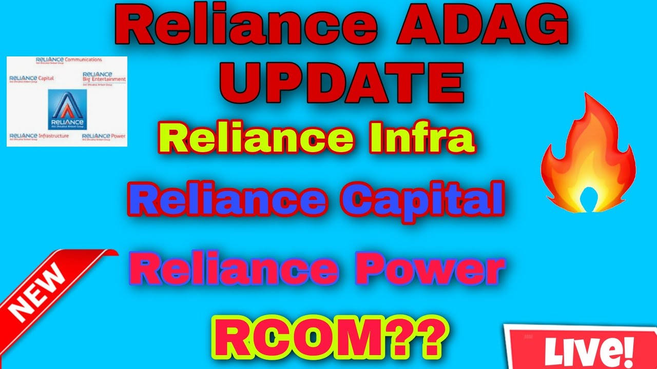 RELIANCE ADAG Stock Update - YouTube