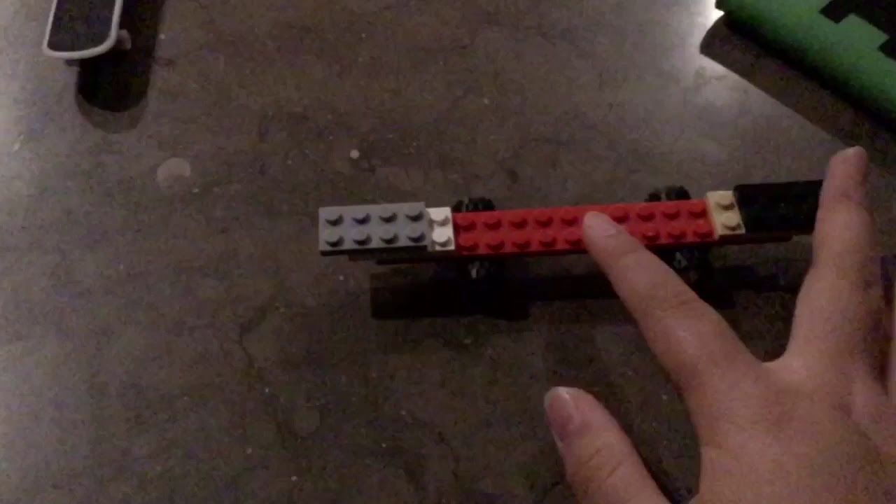 i made a LEGO fingerboard... - YouTube